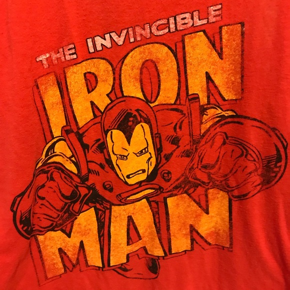 Wet Seal | Tops | Vintage Inspired Logo Iron Man Tank Top | Poshmark